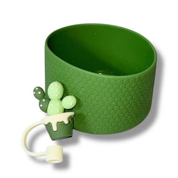 Dining | Cactus Water Bottle Cover Straw Topper | Poshmark